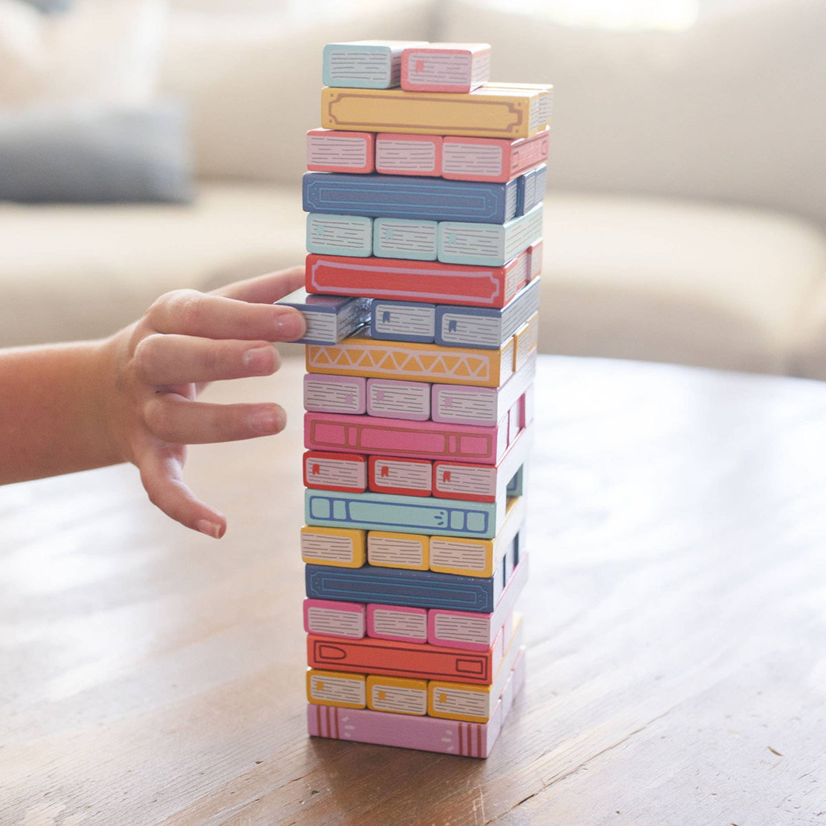 Tumble Book Stacking Game – Sixty One Main
